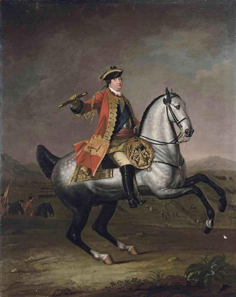 David Morier | Equestrian portrait of Prince William Augustus, Duke of ...