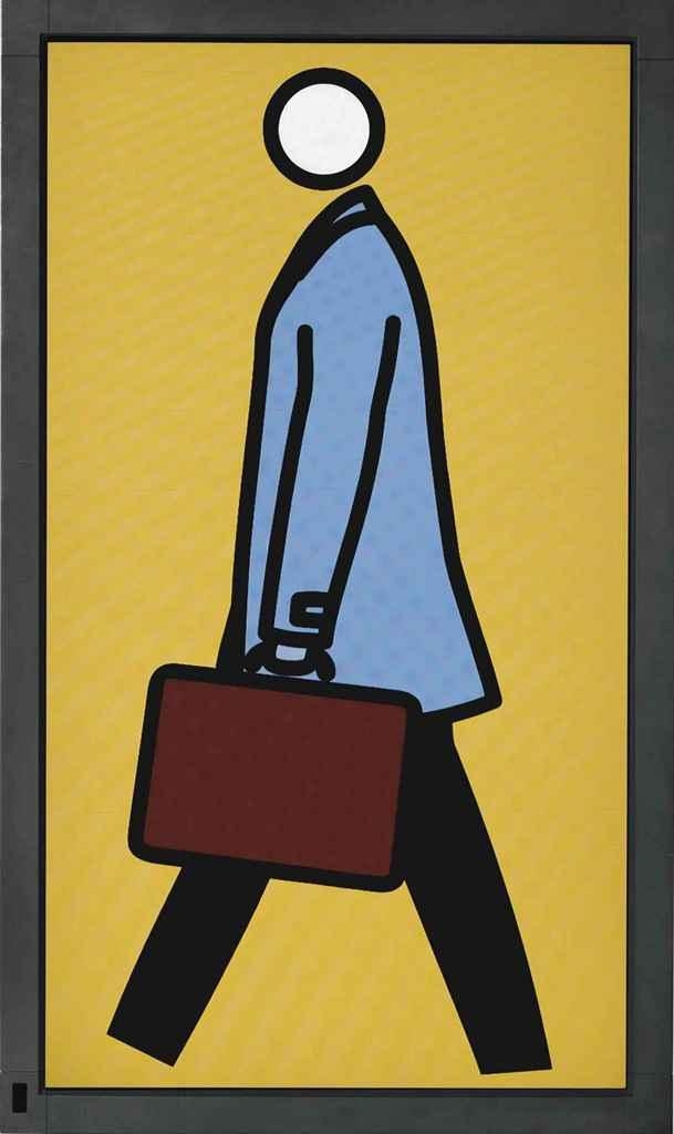 Julian Opie | Ann, dancing. 1. (2007) | MutualArt