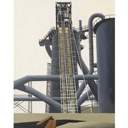William Steiger | Incline to Blast Furnace (1999) | MutualArt