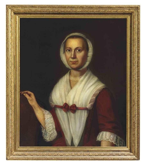 John Hesselius | Portrait of Mary Magdelena Ruhl | MutualArt