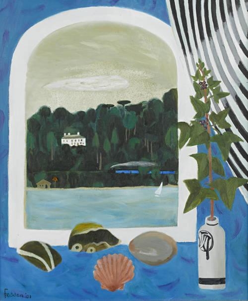 Mary Fedden | Still Life by the Sea (1998) | MutualArt