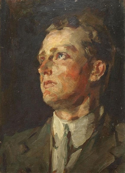 William Christian Symons | Portrait of a Gentleman Wearing a Tie ...