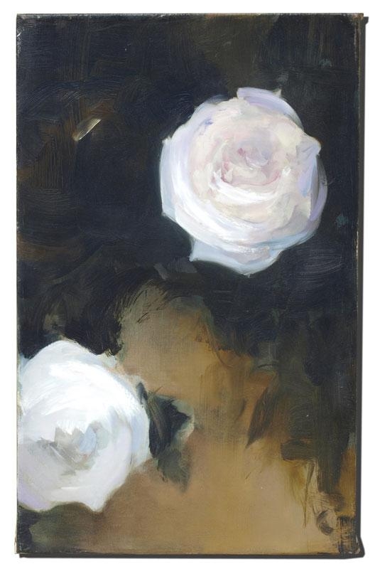 Lynn Davison | Still Life of White Roses | MutualArt