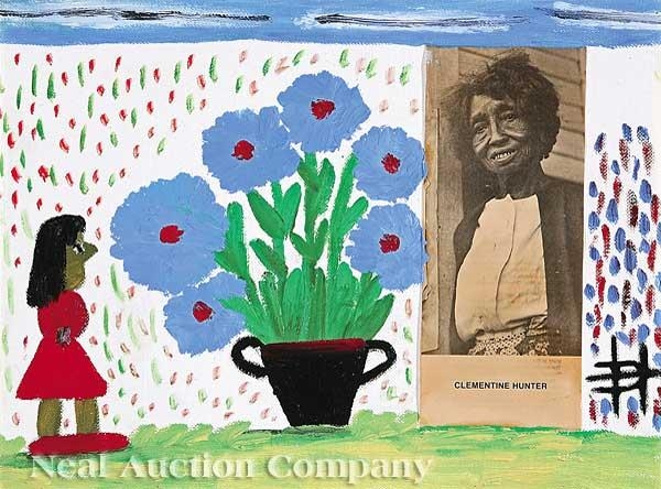 Clementine Hunter | Uncle Tom's World | MutualArt