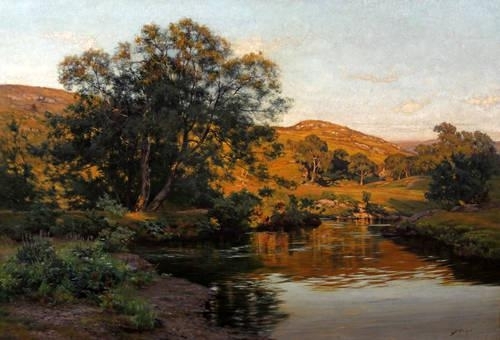 Alfred Oliver | 'The Valley of the Llugwy, North Wales' | MutualArt