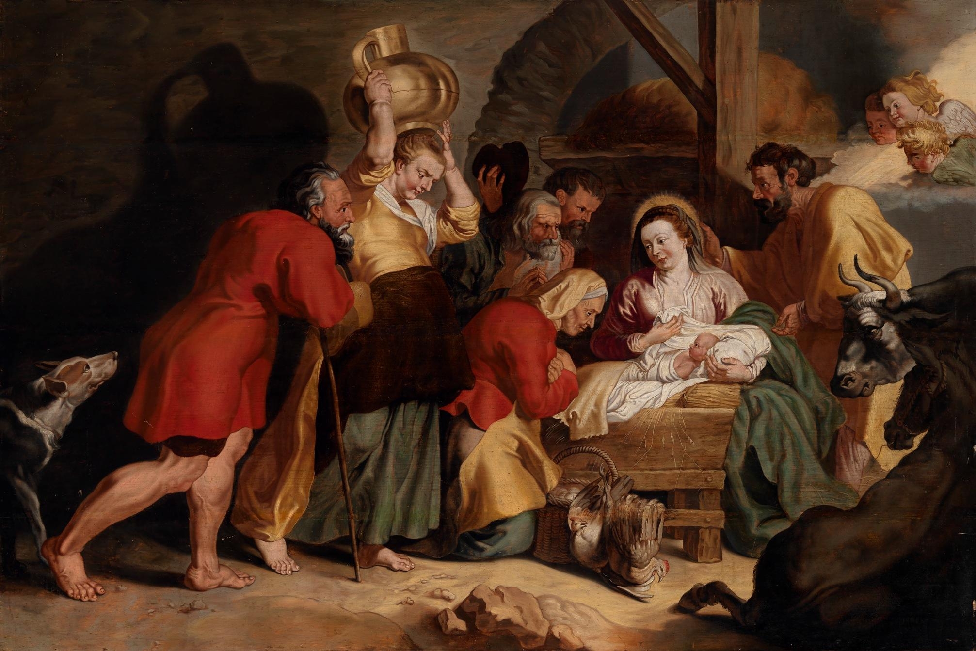 Peter Paul Rubens | The Adoration of the Shepherds (17th Century) | MutualArt