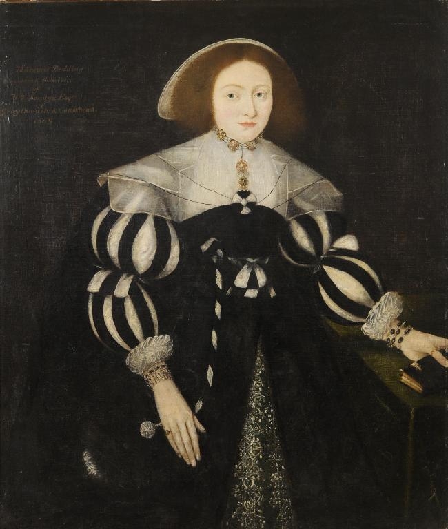 Sir William Segar | PORTRAIT OF MARGARET DODDING, DAUGHTER AND CO ...