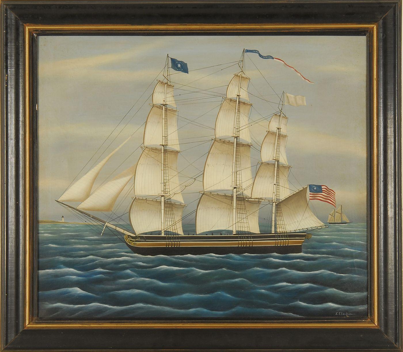 Evelyn Clarkson | The Sarah Parker Clipper Ship | MutualArt