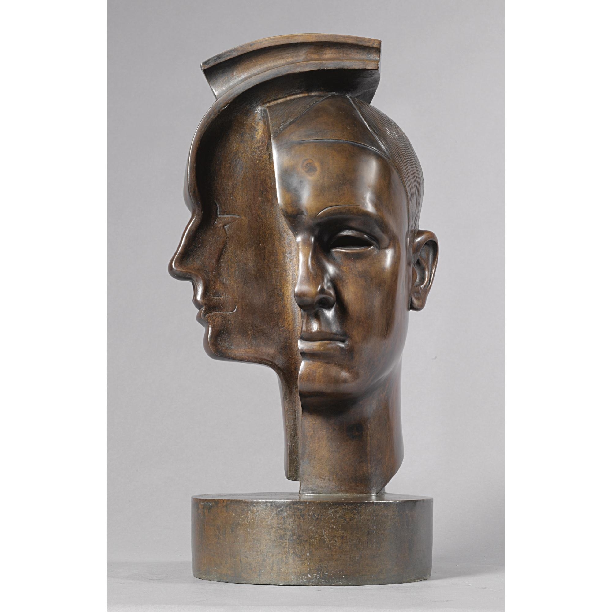 Otakar Svec | Double portrait of actors Voskovec and Werich ...