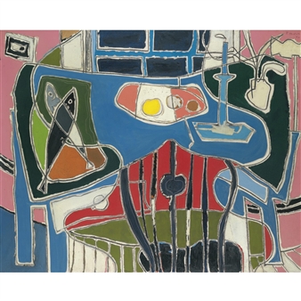 Patrick Heron | 1,047 Artworks at Auction | MutualArt