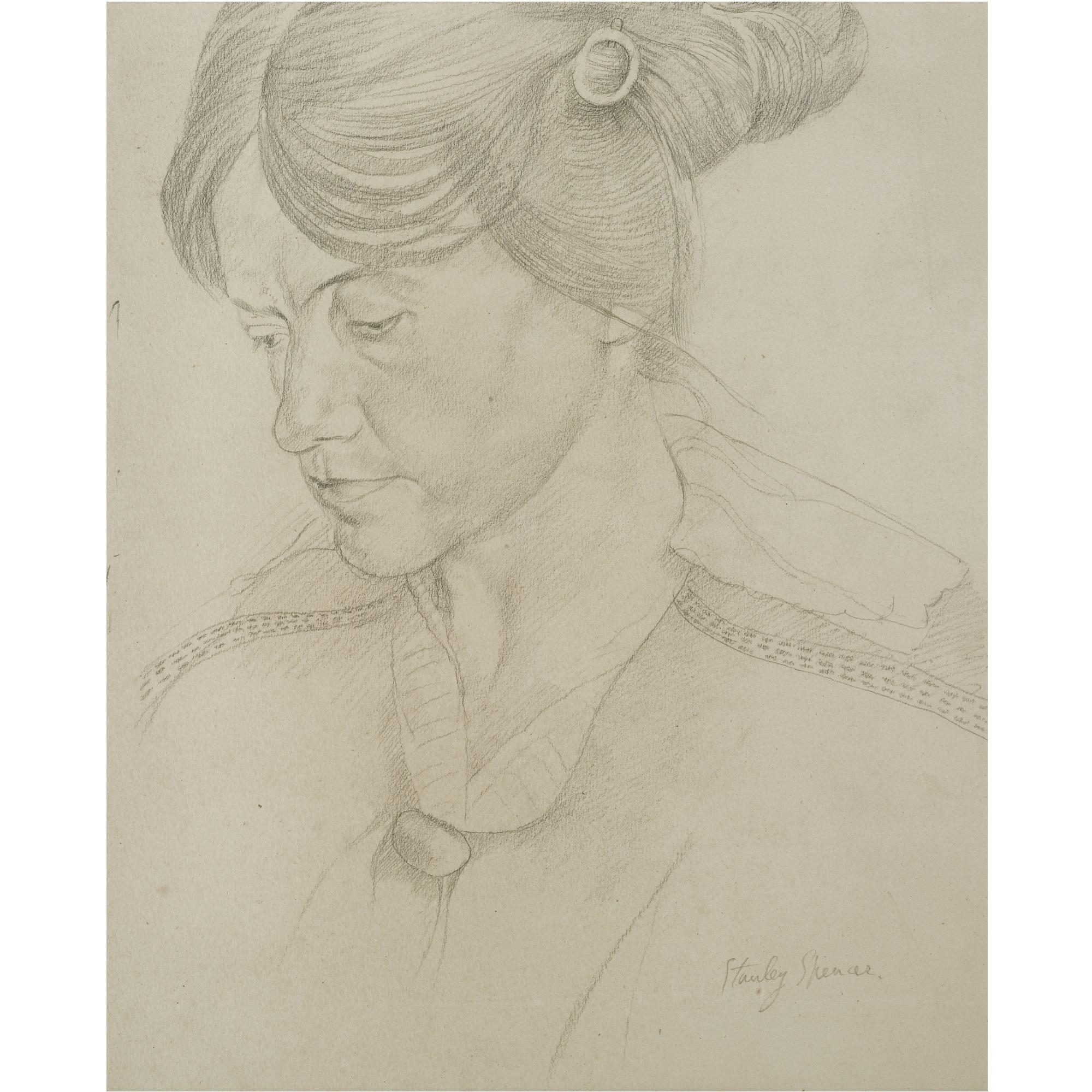 Stanley Spencer | Portrait of Phyllis Grant | MutualArt