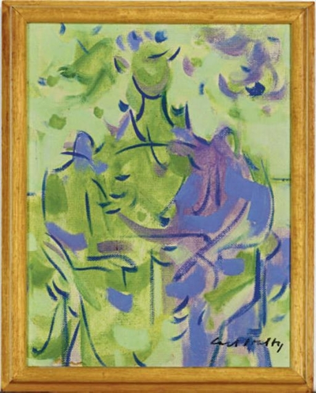 Carl Robert Holty | Green Hour (1948) | MutualArt