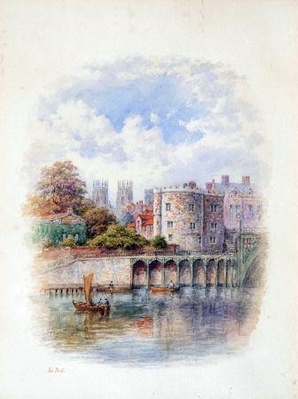 George Fall | York River View showing Lendal Tower | MutualArt