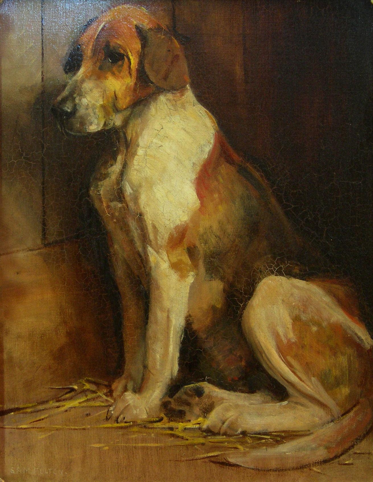 Samuel Fulton | THE WATCHFUL HOUND | MutualArt