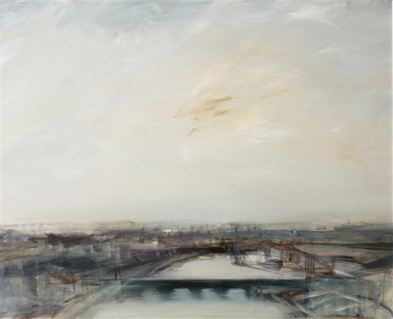 Mardi Barrie | LIGHT ON URBAN RAILWAY | MutualArt