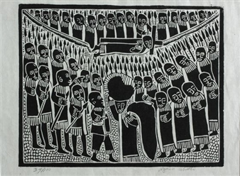 Azaria Mbatha | 85 Artworks at Auction | MutualArt