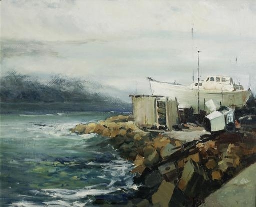 Ruth Squibb | BOTE IN HOUTBAAI HAWE | MutualArt