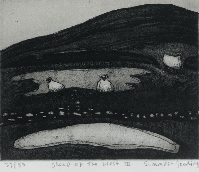 Maria Simonds-Gooding | Sheep of the West III | MutualArt