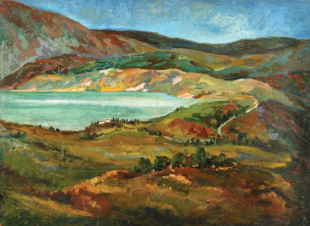 Issai Kulvianski | The Sea of Galilee | MutualArt