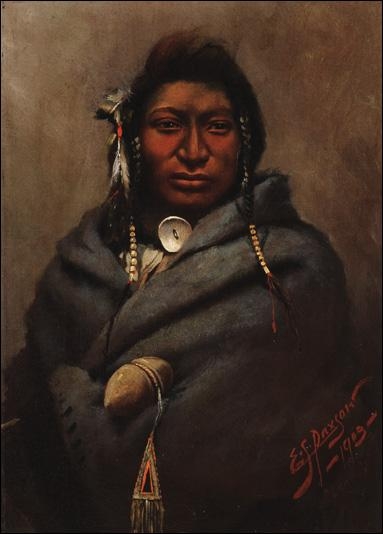 Edgar Samual Paxson | Young Chief Charlo | MutualArt
