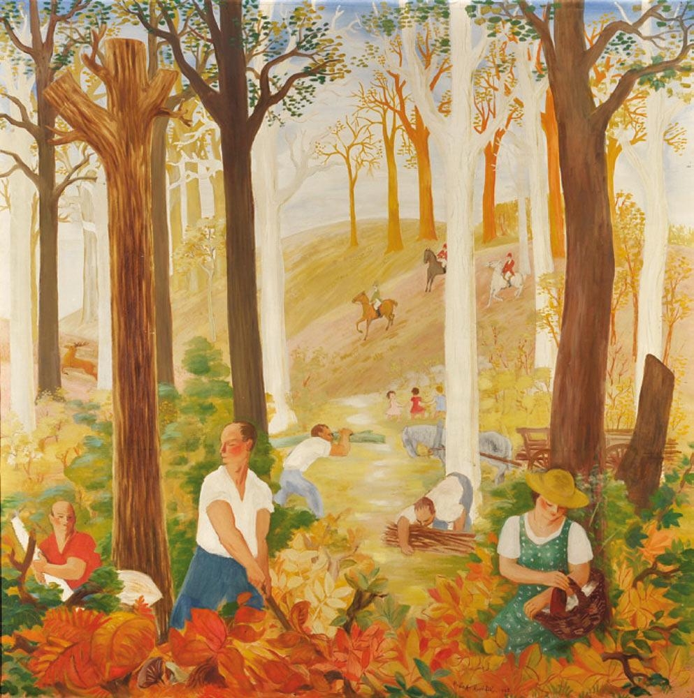 Robert Bonfils | Les bucherons (1942) | MutualArt