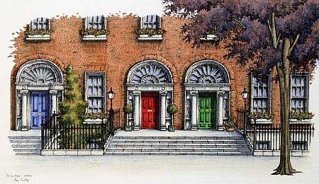 Jim Scully | Percy Place, Dublin (20th Century 21st Century) | MutualArt