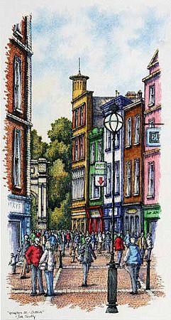 Jim Scully | 'Grafton St., Dublin' | MutualArt