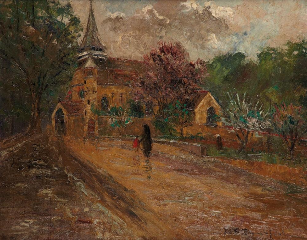 William Slocum Davenport | L’arbre de Judée (1933) | MutualArt