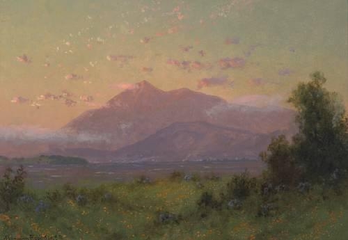 Charles Dorman Robinson | Sunset on Mount Tamalpais, Springtime | MutualArt