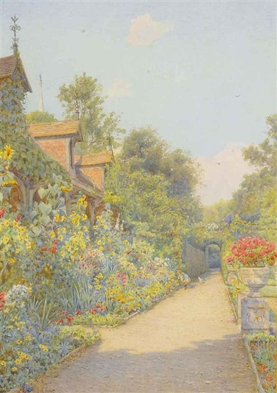 Ernest Arthur Rowe | Villa Cercola, Capri | MutualArt
