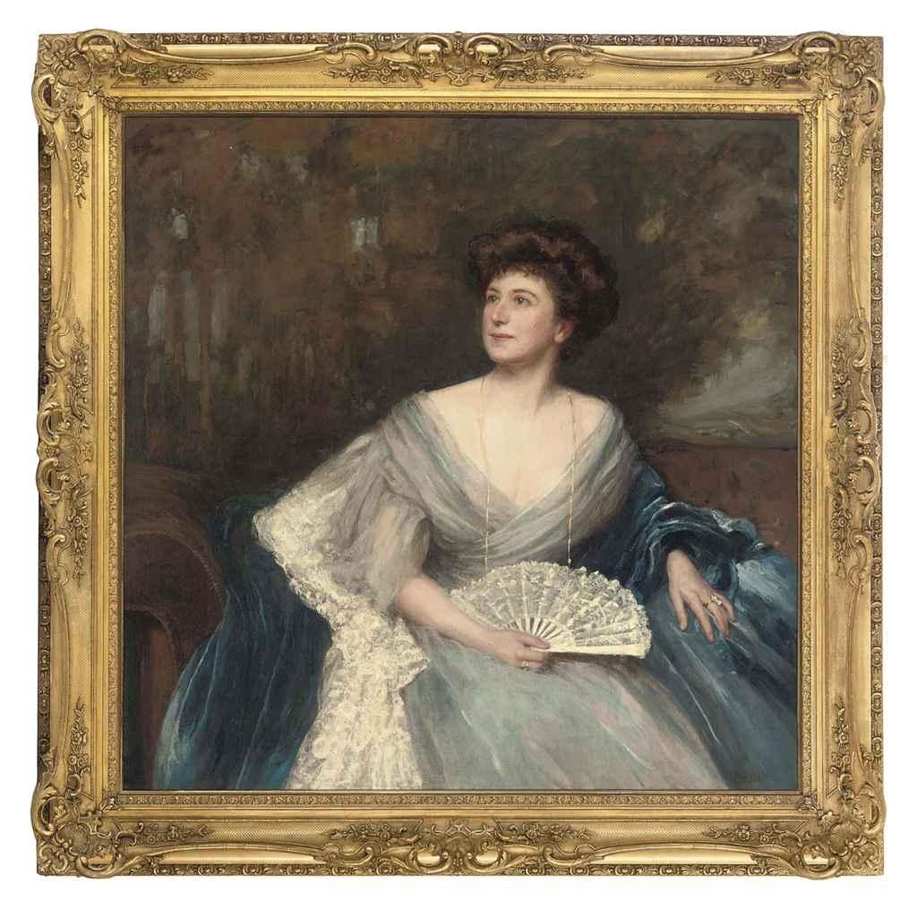 Maud Hall Neale | Portrait of Mrs James Herbert Wild (née Sarah Alice ...