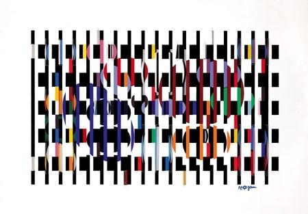 Yaacov Agam | Counter rhythm | MutualArt
