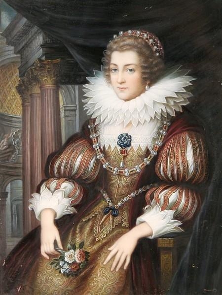 French School, 19th Century | Portrait of Elisabeth de France d'Apres ...