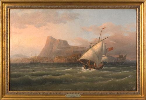 George Robert Bonfield | Seascape (1850) | MutualArt