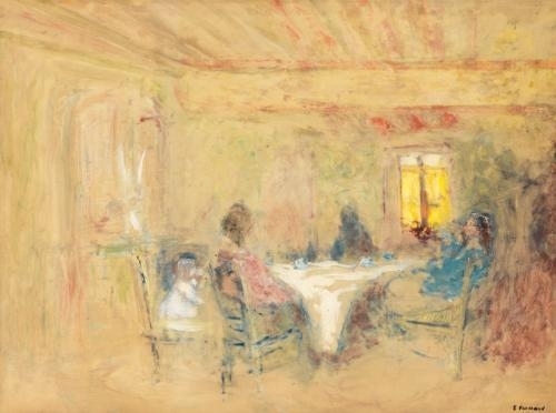 Édouard Vuillard | À Table | MutualArt