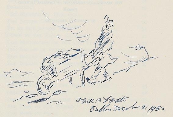 Jack B. Yeats | A BARROW-MAN (1955) | MutualArt