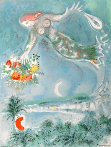 Marc Chagall | Siren and Fish (1964) | MutualArt