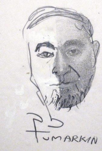 Igael Tumarkin | Portrait of Nathan Zach | MutualArt