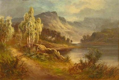 Frank Hider | A Highland Scene (1913) | MutualArt