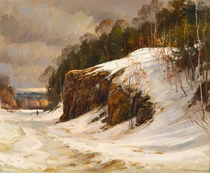 Wayne Beam Morrell | WINTER LANDSCAPE | MutualArt