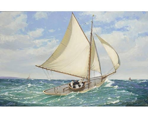 Martyn Mackrill | Two giants neck & neck | MutualArt