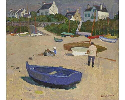 Alberto Morrocco | Binrock in the Snow (1977) | MutualArt