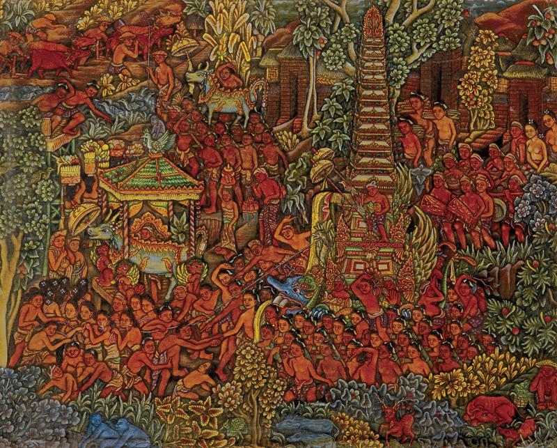 Ida Bagus Made Togog | Procession in Bali | MutualArt