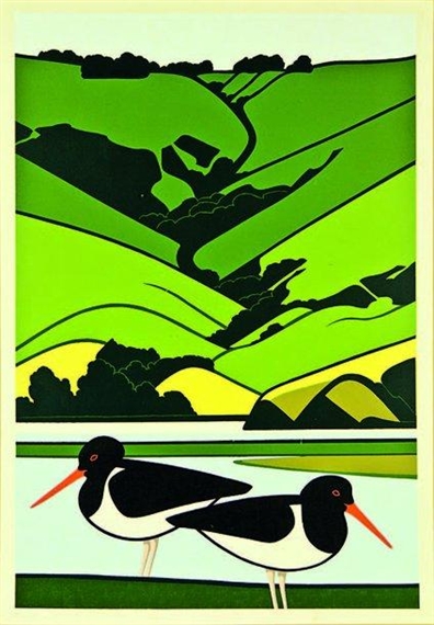 Robin White | Oystercatchers (1974) | MutualArt