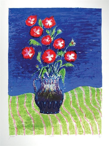 André Bicât | Poppies, and 5 more works | MutualArt
