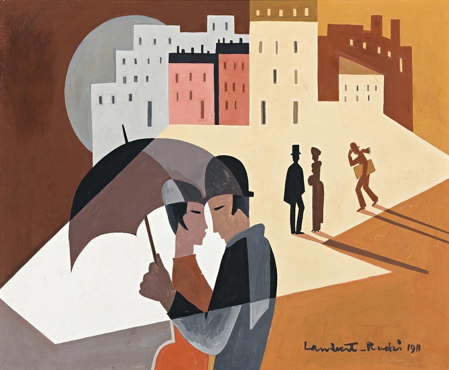 Jean Lambert-Rucki | LES PROMENEURS (1923) | MutualArt