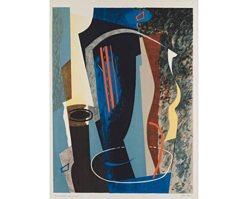 John Piper | Abstract Composition (1936) | MutualArt