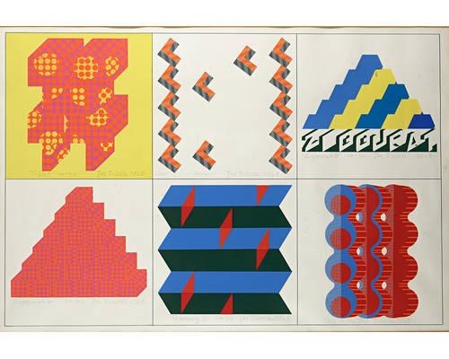 Joe Tilson | The 1/2 Ziggurat (1965) | MutualArt