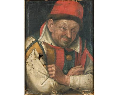 French School, 17th Century | Portrait of Gonella the Jester (Circa ...