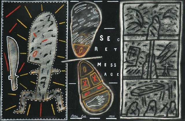 Peter D. Cole | Secret Message (1989) | MutualArt